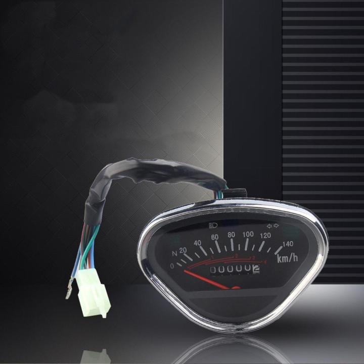Motorcycle Meter Odometer Gauge Backlight LCD Digital Indicator ...