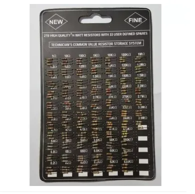 Multi Value Resistor Chart Pack Resistors| Shopikbuzz | Daraz.pk