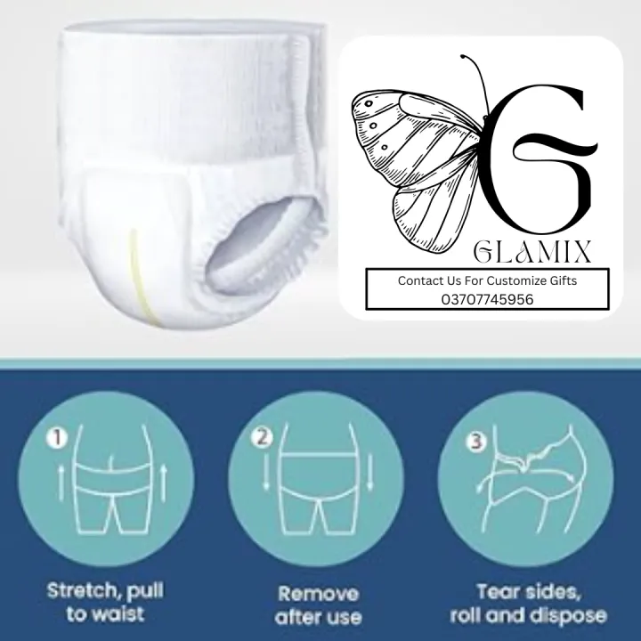 "Adult Diapers – 10 Pieces | Ultra Absorbent, Flexible & Easy to Remove ...