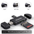 【Ready Stock COD 3 In 1 Multifunctional OTG Card Reader For iPhone Type ...