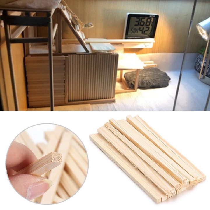 10/30pcs Woodworking Building Model Children Educational Square Wooden ...