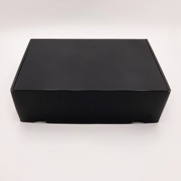 Beautiful Black Corrugated Boxes With Lamination Size 6' 4' 2' - Bundle ...