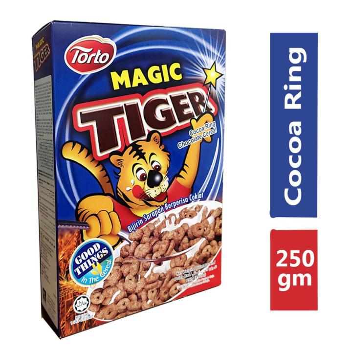 Breakfast Cereal Magic Tiger Box Coco Ring 250gm | Imported from ...
