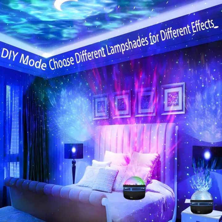 Q6 Mini LED Starry Projection Light - Create a Magical Starry Night Sky ...