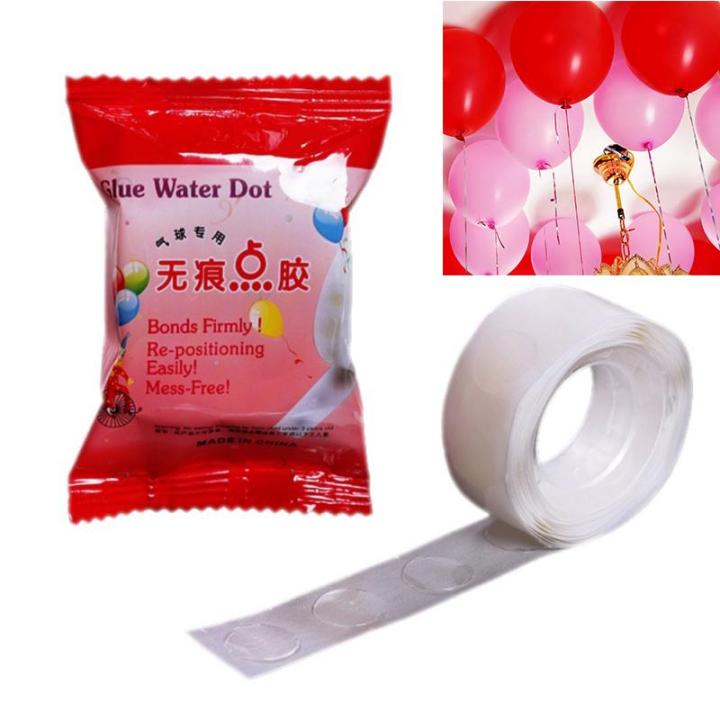Ballon Tape /Dots Role And Double Sided Foam Tape For Balloon /Glue ...