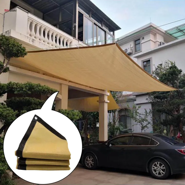 Shade Cloth Foldable Terrace Balcony Sun Canopy for Garden Patio Barn ...