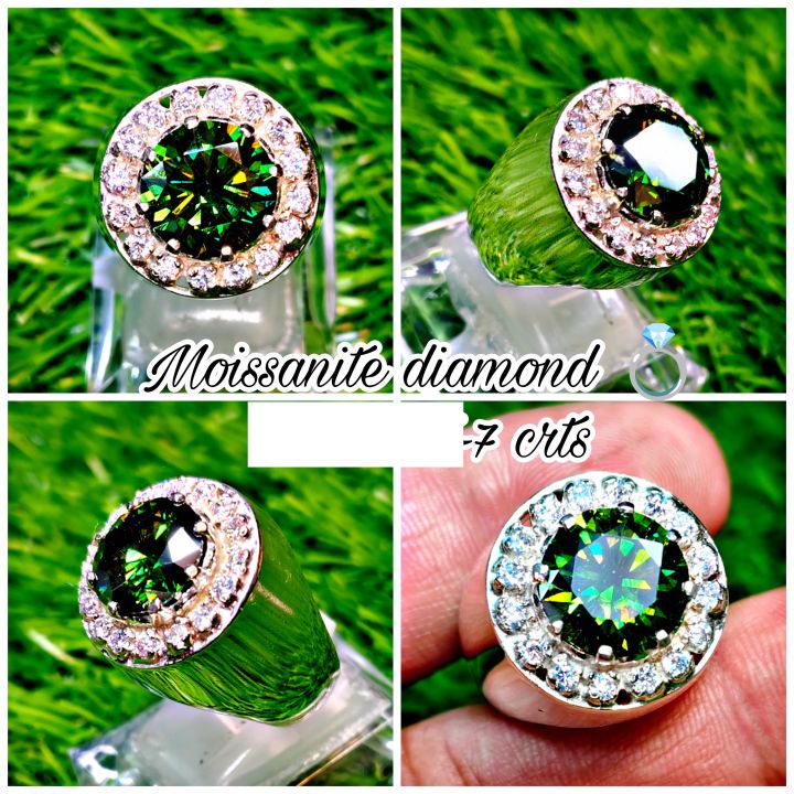 100 % Original Moissanite Diamond Ring | Daraz.pk