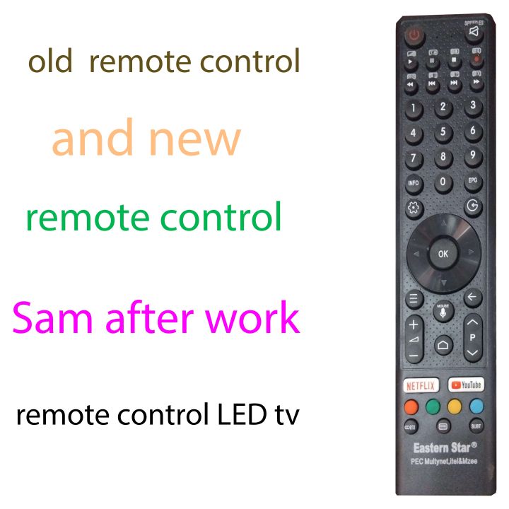 Eastern Star Multynet Universal Remote Control for LCD/LED TVs ...