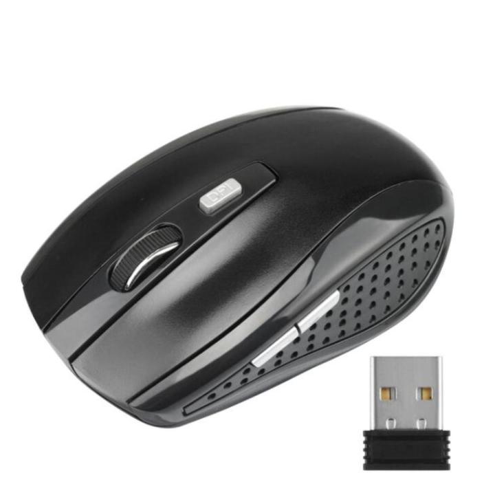 2.4GHz Wireless Mouse Adjustable DPI Mouse 6 Buttons Optical Gaming ...