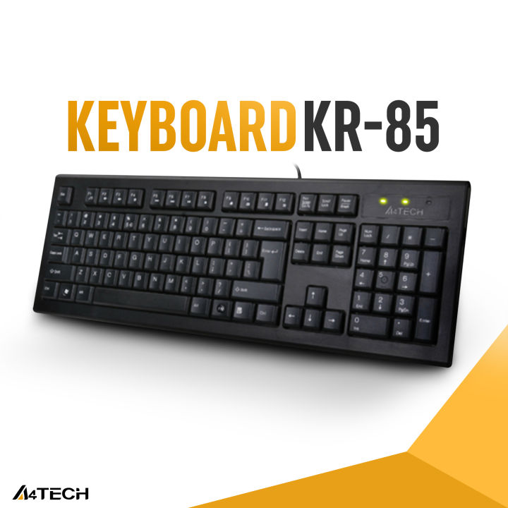 A4Tech KR‑85 ComfortKey / Slim Keyboard | Daraz.pk