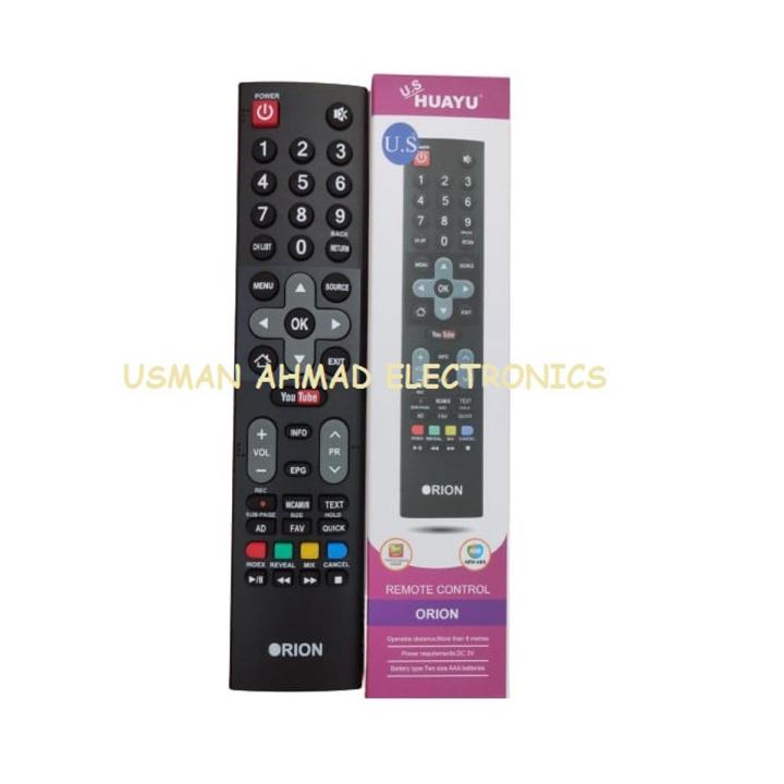 Orient Remote for Smart LED with YouTub Button | Daraz.pk