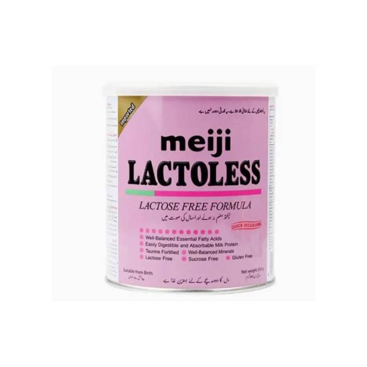 Alfatah Mall - MEIJI LACTOLESS LACTOSE FREE FORMULA 350 GM-AFP ...