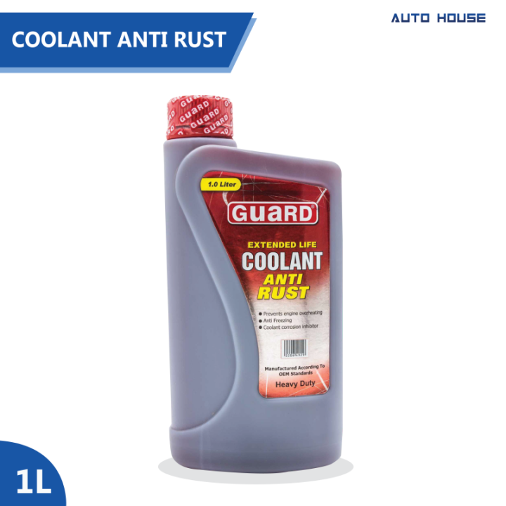 Guard Anti Rust & Anti Freeze Coolant Heavy Duty 1L (Red) | Daraz.pk