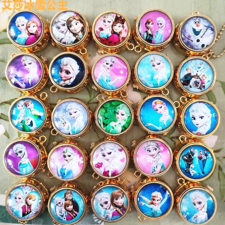 Pocket Watch Cartoon Gyro Rotating Pocket Watch Children Student Men's ...