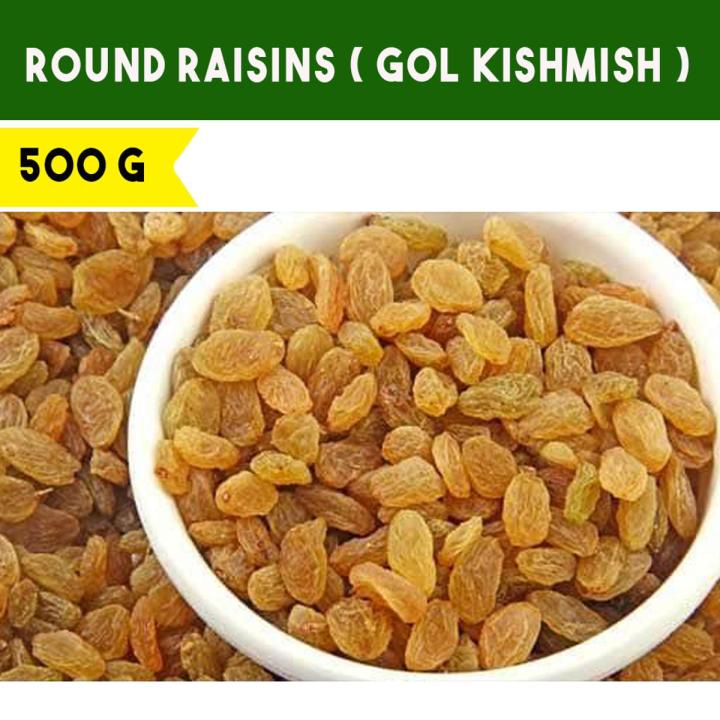 Round Raisins ( Gol Kishmish ) 500 Grams | Daraz.pk