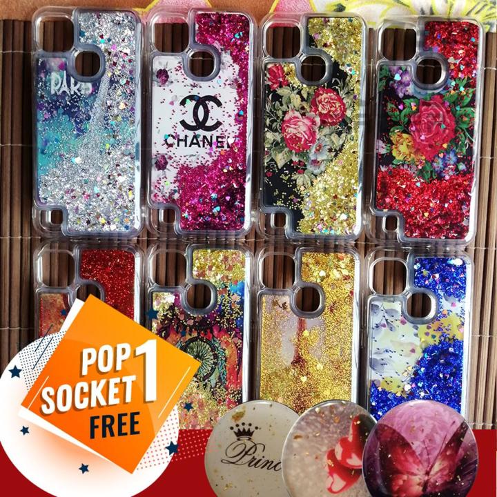 Infinix Smart HD Luxury Liquid Floating Sparkle Glitter Quicksand Cover ...