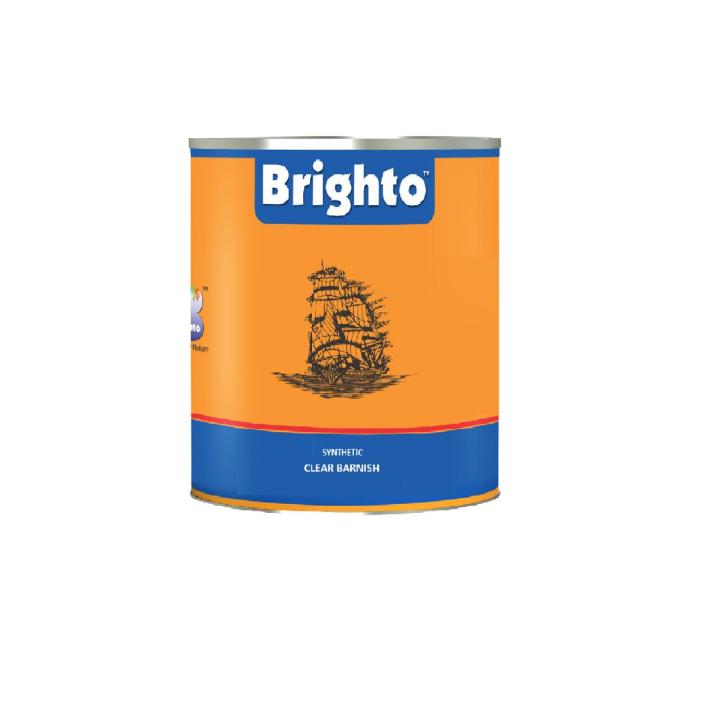 Brighto Synthetic Paint Clear Varnish 250ml | Daraz.pk