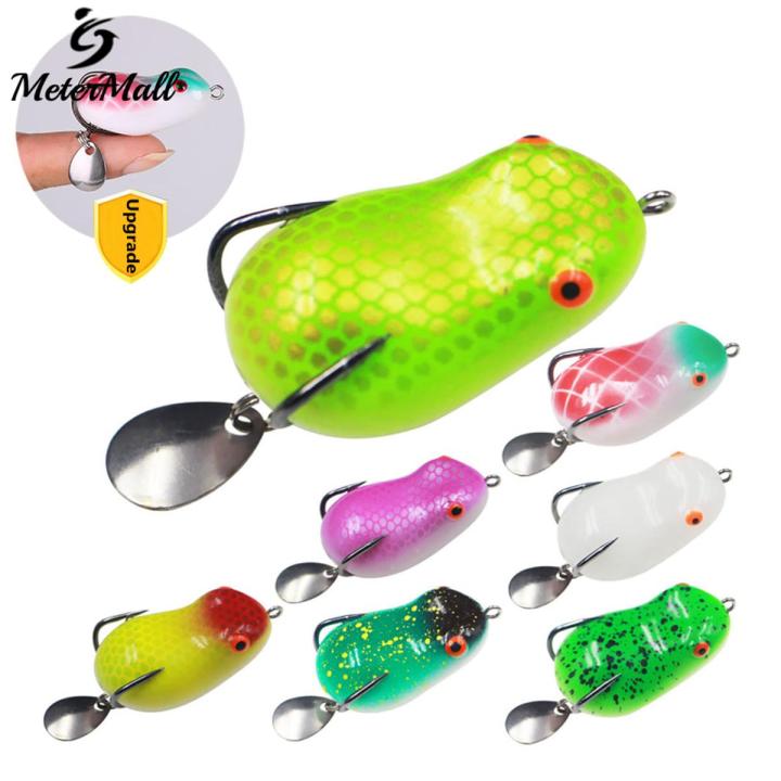 MeterMall Frog Fishing Lure 4cm/5cm Floating Frog Bait With Fishing For ...
