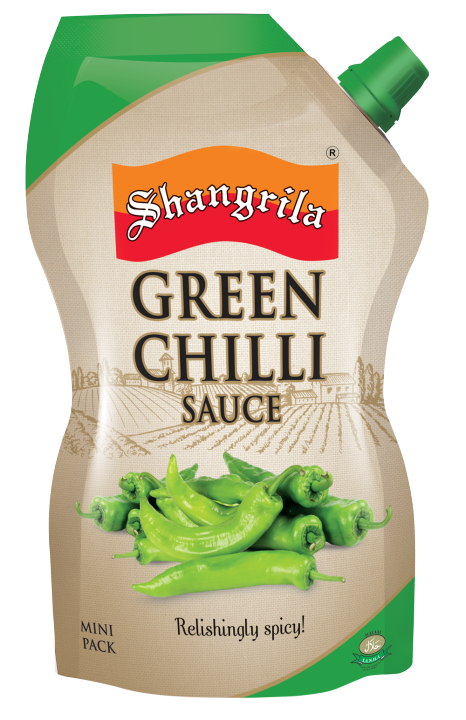 Shangrila Green Chilli Sauce Mini Pack 210gm | Daraz.pk