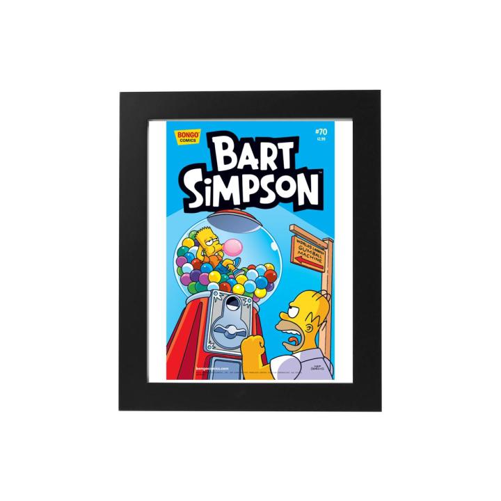 The Simpsons Futurama Bart Simpson TV Show Posters Vinyl Paper Quotes ...