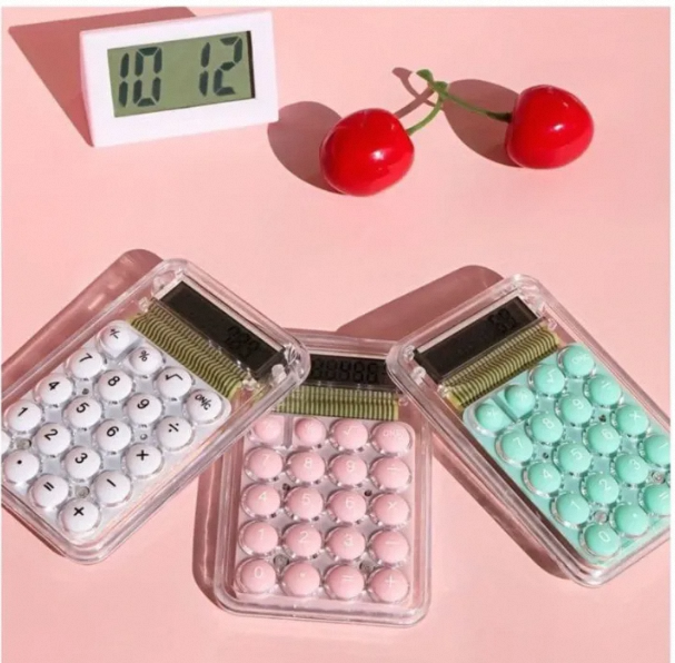 Student Calculator – 8-Digit Handheld Electronic Calculator with Large ...