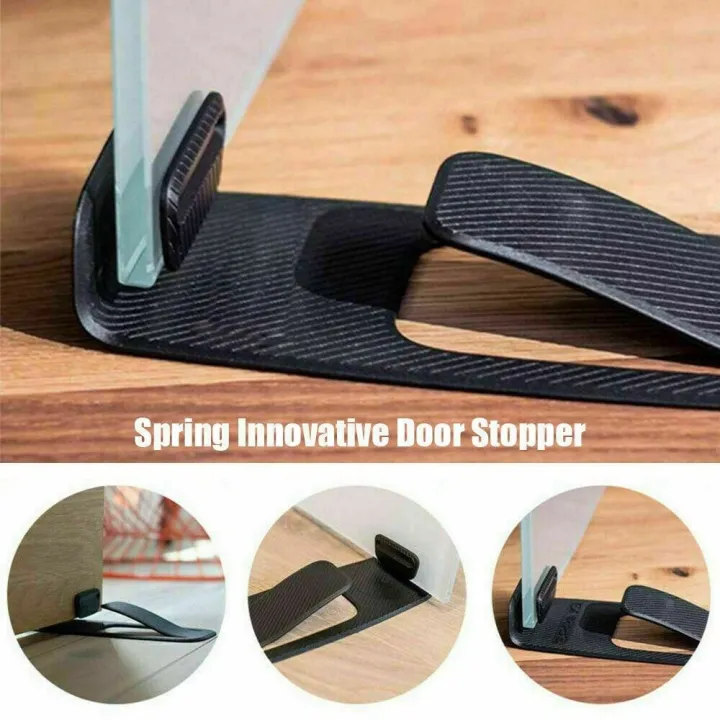 New PVC Door Stopper Safety Protector Invisible Floor Door Stopper ...