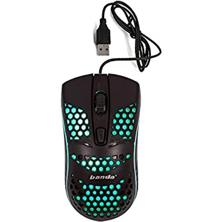 Banda B 800 Mouse With 7 LED RGB Backlit | B 800 RGB Mouse Wired Gaming ...