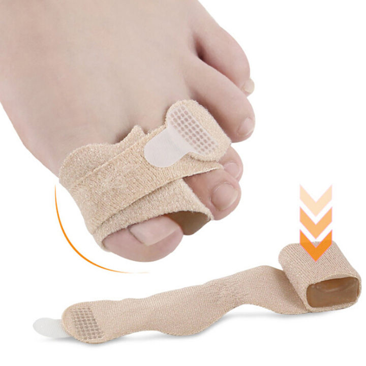 Toe Finger Straightener Hammer Toe Corrector Bandage Toe Separator ...