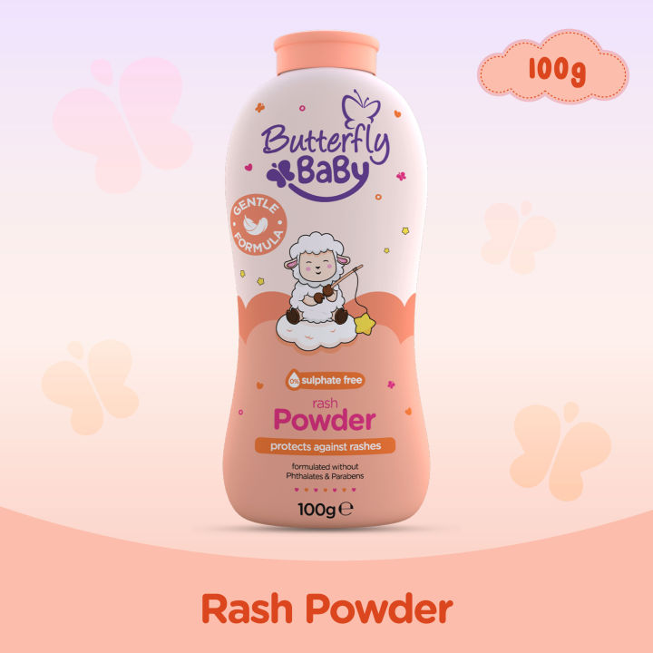 Butterfly Baby Rash Powder 100 gm | Daraz.pk