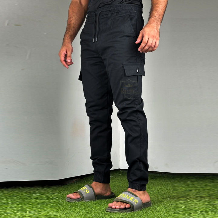 Relaxed Fit Men's Cargo Trousers - Style and Comfort | Daraz.pk