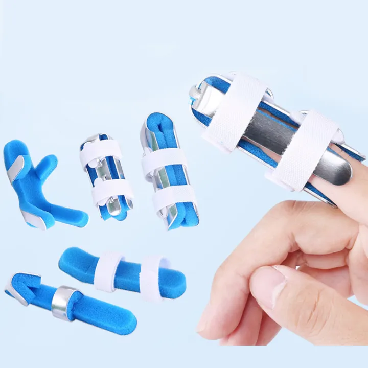 Thumb Pinky Finger Splint Hand Sprain Support Brace Reusable For ...