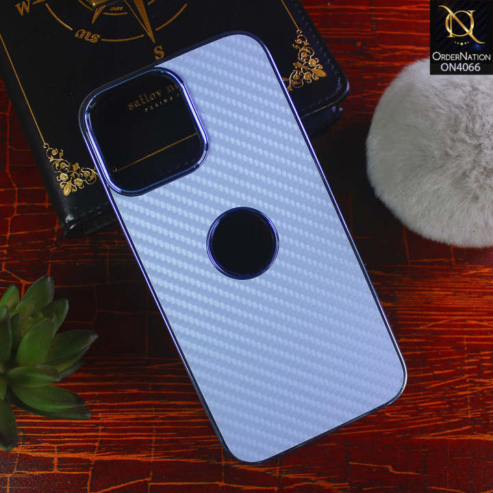 IPhone_ 12 Pro Max - Blue - New Electroplated Side Borders With ...