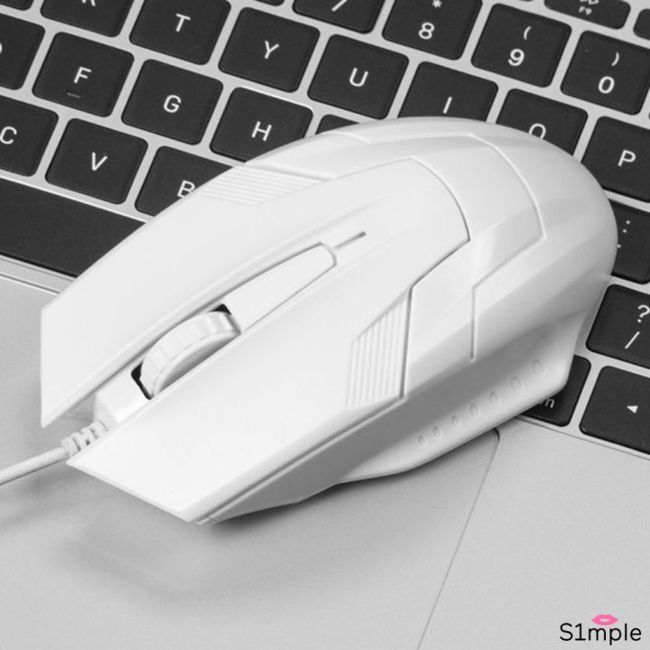 【CJY 3 Button 1200 DPI Wired Mouse S600 Sound/Silent Office Gaming ...