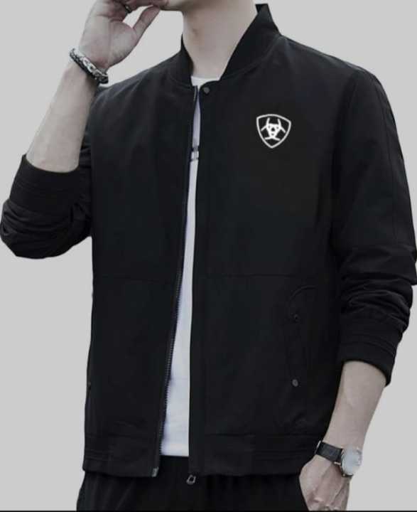 Trendsetting Men's Bomber Jacket with Contrast Sleeves, Lightweight ...