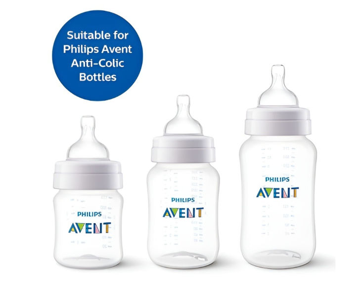 AVENT CLASSIC NIPPLES Teat 6m+ Avent Classic Nipples Teat 6M+ Pk BPA ...