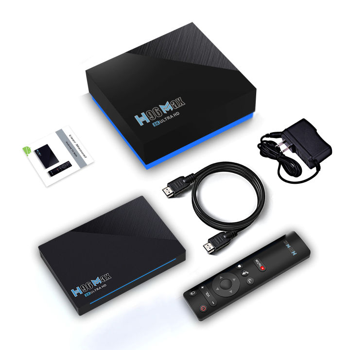 Smart Box H96MAX 8gb+64gb Quad Core 4k Ulta Hd 11.0v | Daraz.pk