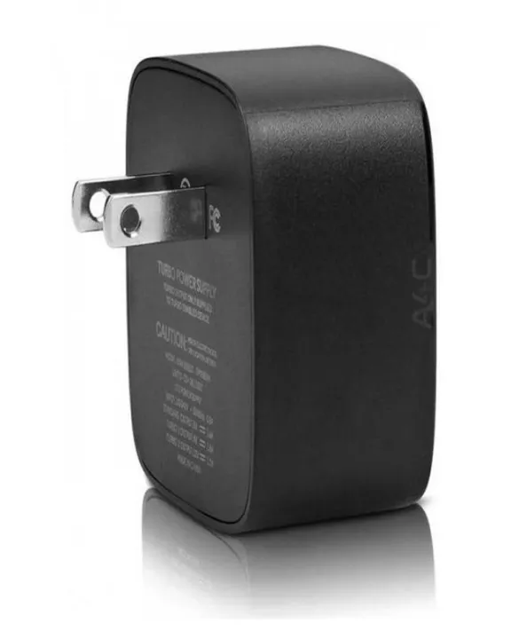 Motorola Moto Turbopower Fast Charger - Black | Daraz.pk