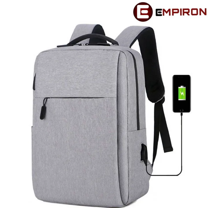 EMPIRON USB Charging Laptop Bag With USB Connectivity Casual well ...