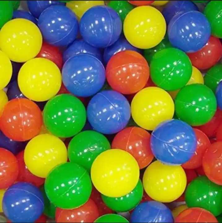 Pack of 50 Soft Plastic Balls - For Plastic Tents And Swimming Pools ...