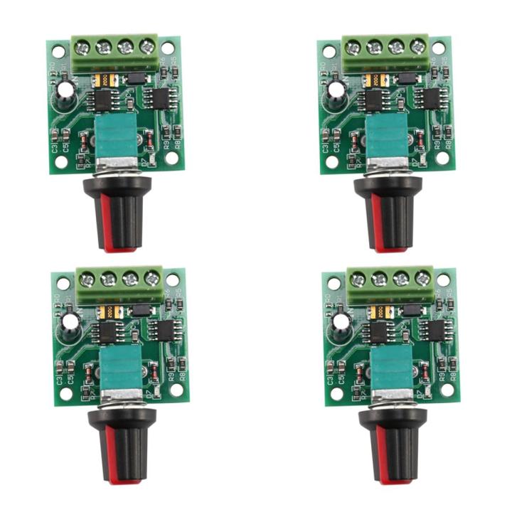 4X DC 1.8V 3V 5V 6V 12V 2A Motor Speed Controller Controller Controller ...