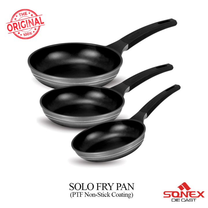 Solo Frying Pan, Sonex Non-Stick Solo Frying Pan - Die-Cast Fry Pan ...