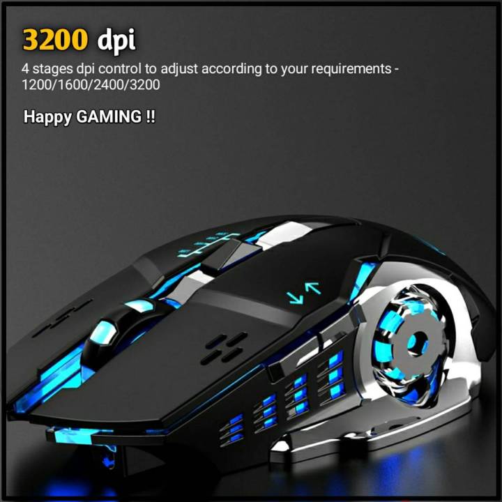 AMAZING GAMING MOUSE 6 BUTTONS 3200DPI | Daraz.pk