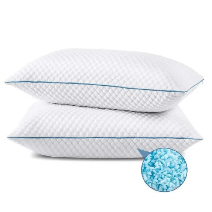 High Quality Shredded Memory Foam Pillows for Sleeping Cooling Gel ...