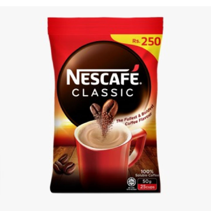 Nescafe Classic Coffee Sachet 50g | Daraz.pk
