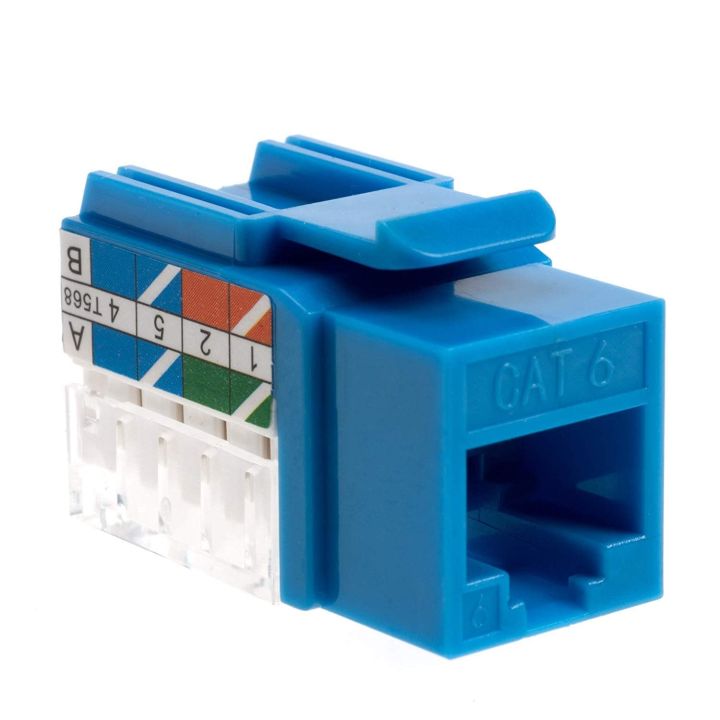 COMMSCOPE Cat 6 IO Tool-less Keystone Jack 110 UTP Blue | Daraz.pk