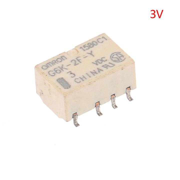 Lonni#Signal Relay SMD G6K-2F-Y Signal Relay 8PIN for Omron Relay DC 3V ...