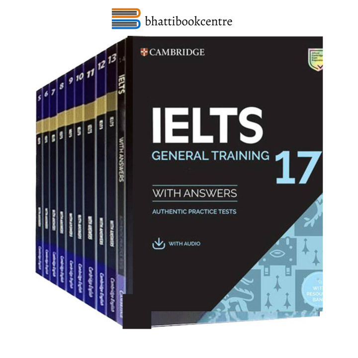 IELTS General Set (1 - 17 Books) with DVD | Daraz.pk
