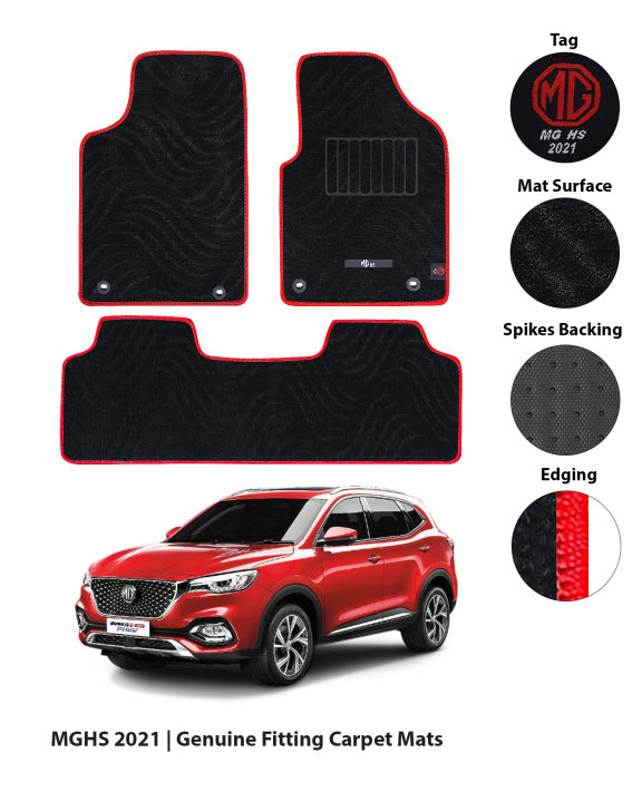 MG HS 2021 CARPET CAR FLOOR MAT | HIGH QUALITY DIAMOND CARPET SERIES ...