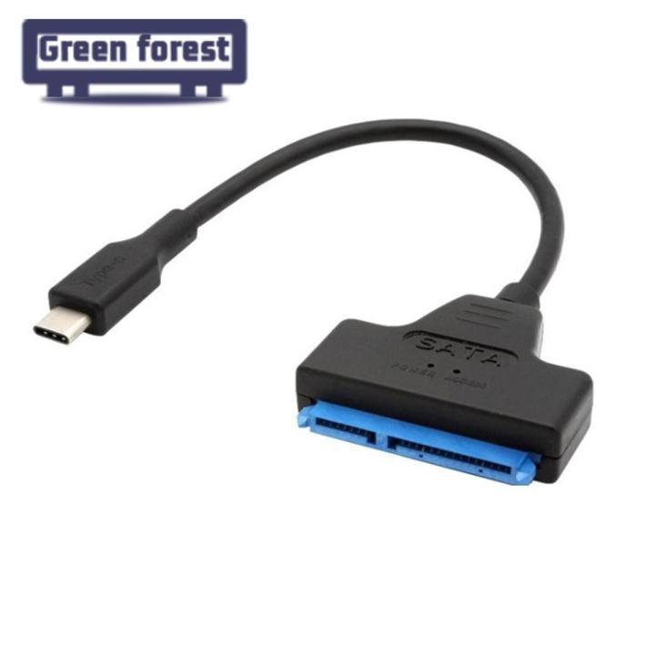 Green forest Hard Disk Cable Stable USB3.1 Type-C to SATA 22pin ...