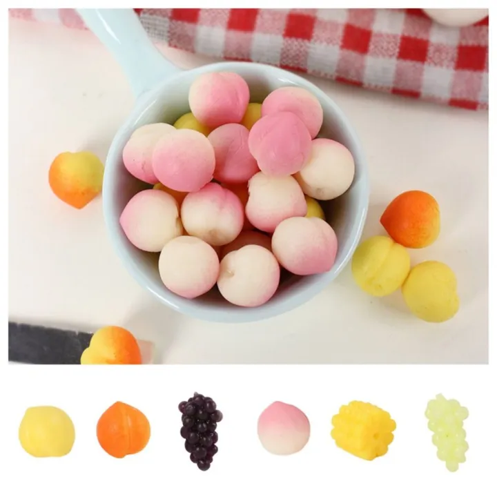 Miniature Grapes Squeeze Sensory Toys Fidget Toy Corn Simulation Fruit ...